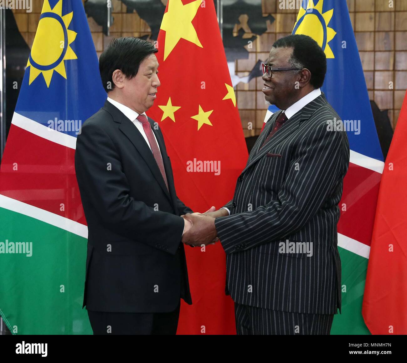 Hage geingob president of namibia hi-res stock photography and images ...
