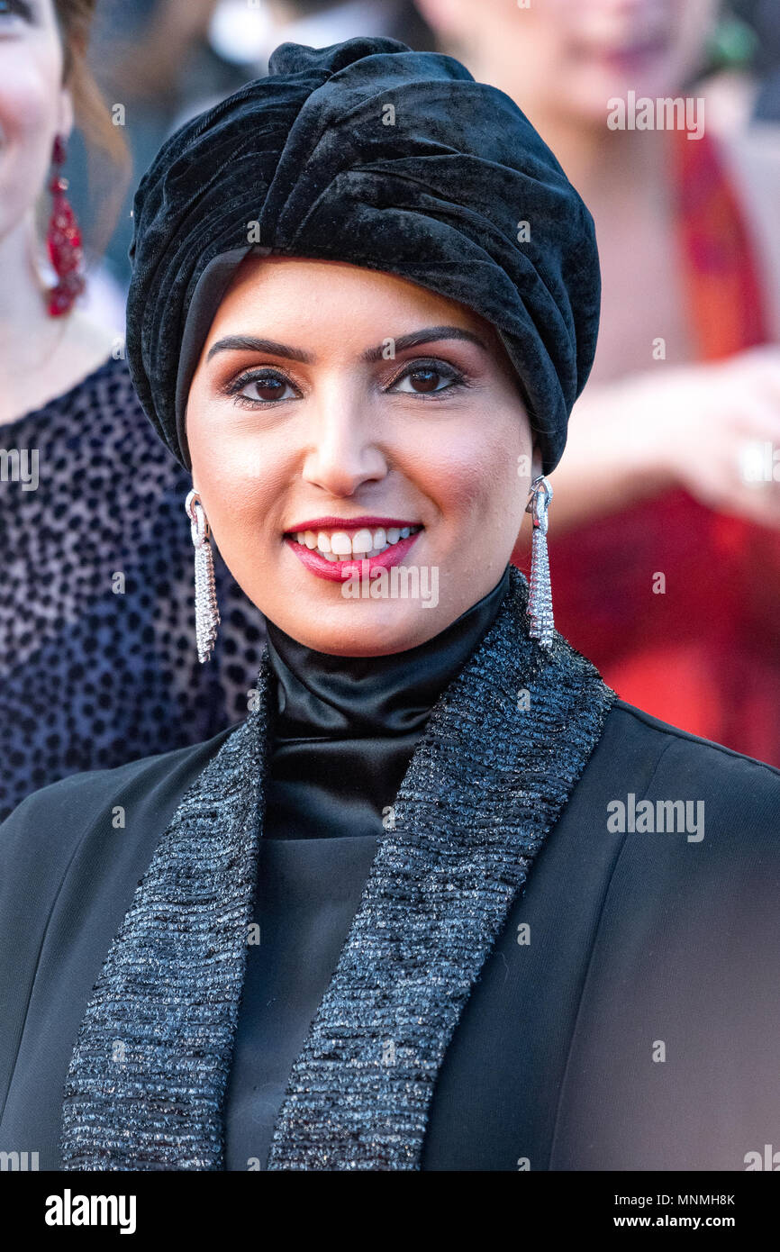 Cannes, France. 17th May, 2018. Fatma Al Remaihi attends the screening ...