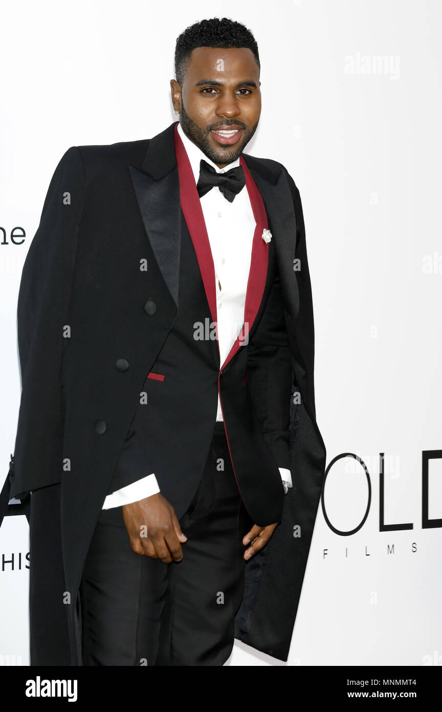 Jason Derulo attending the amfAR's 25th Cinema Against Aids Gala during ...