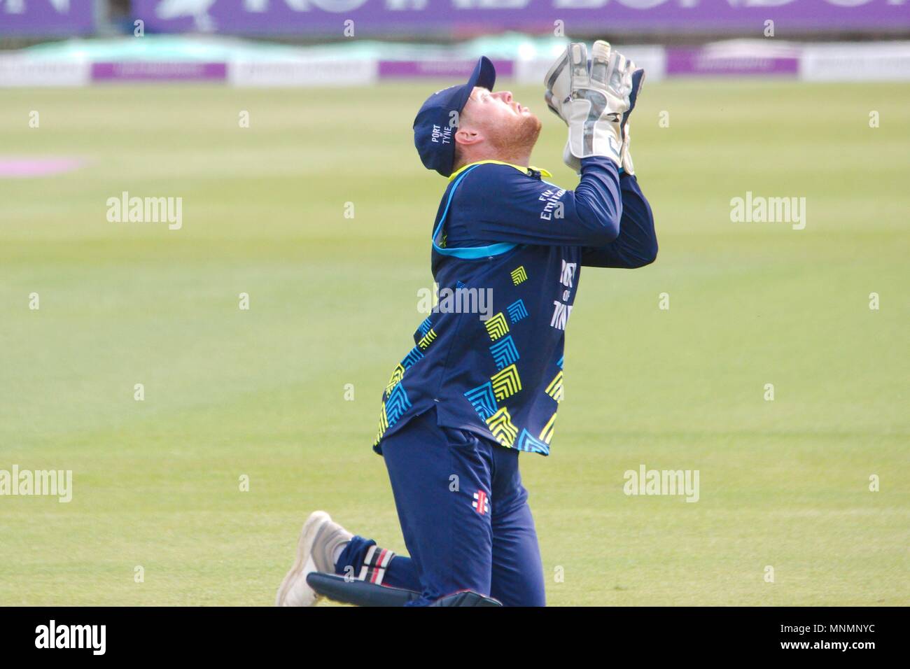 Wicket keeper catch hi-res stock photography and images - Alamy