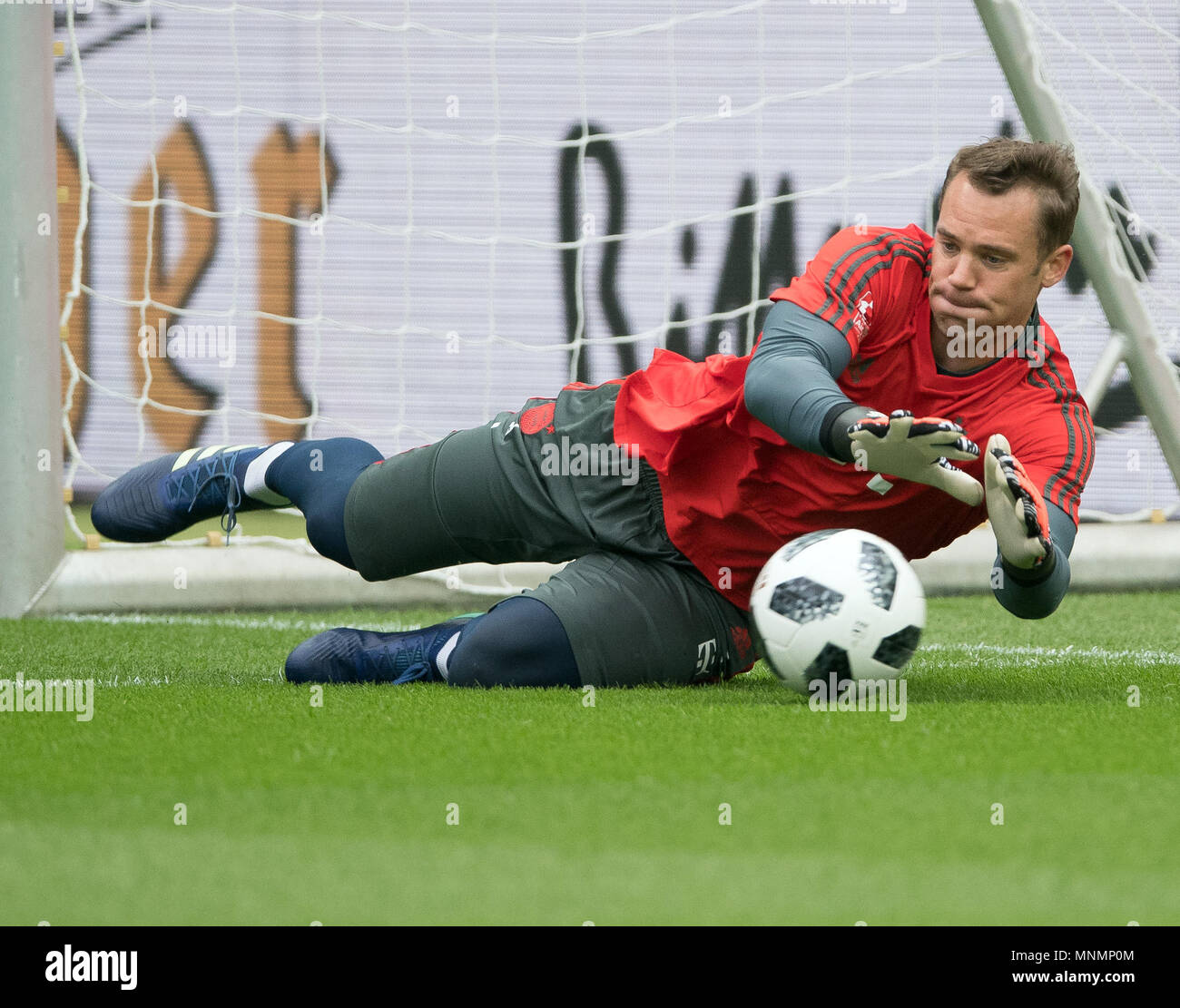 Berlin, Germany. 18 May 2018, Germany, Berlin: Bayern Munich goalie ...