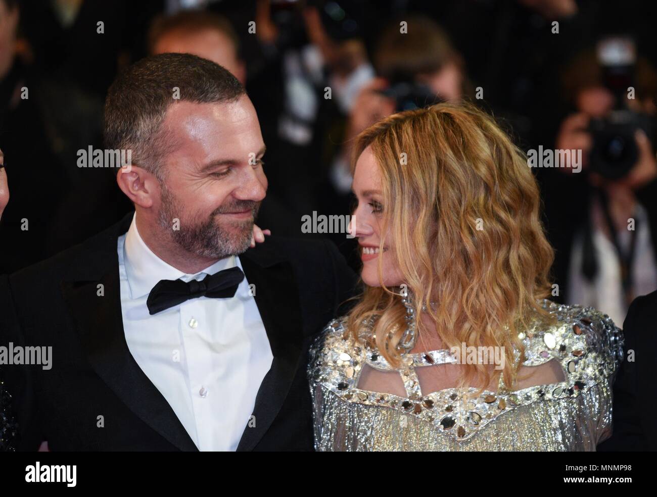 Cannes, France. May 17, 2018 - Cannes, France: Yann Gonzalez, Vanessa ...