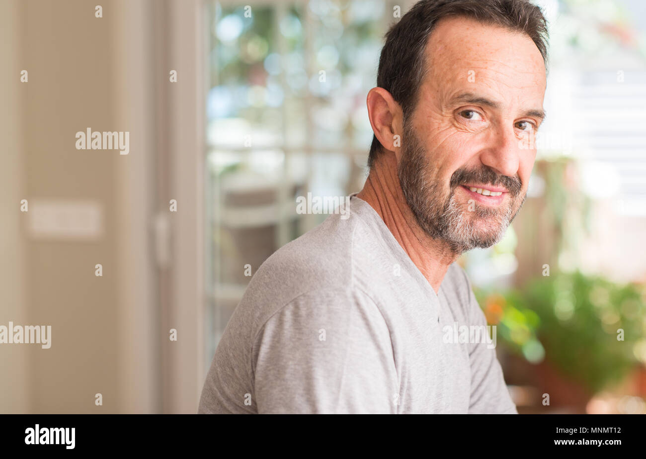 Handsome middle age man Stock Photo - Alamy