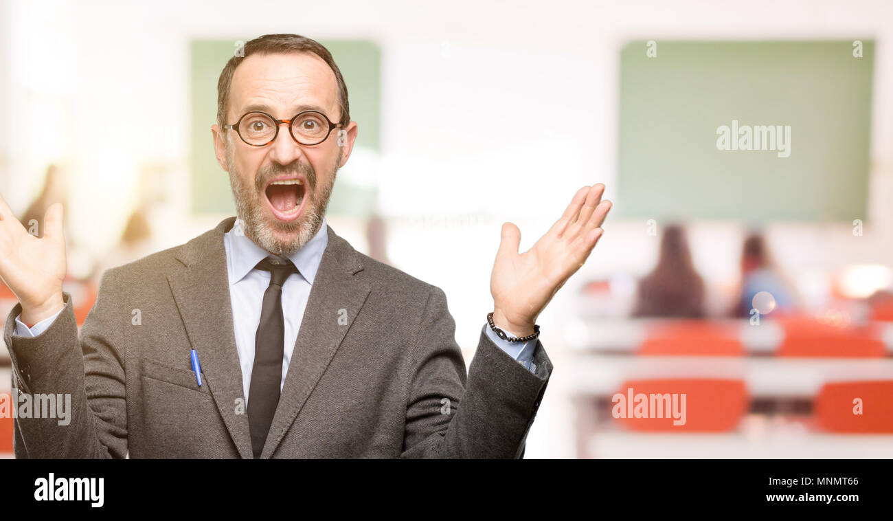 Elementary school teacher shout hi-res stock photography and images - Alamy