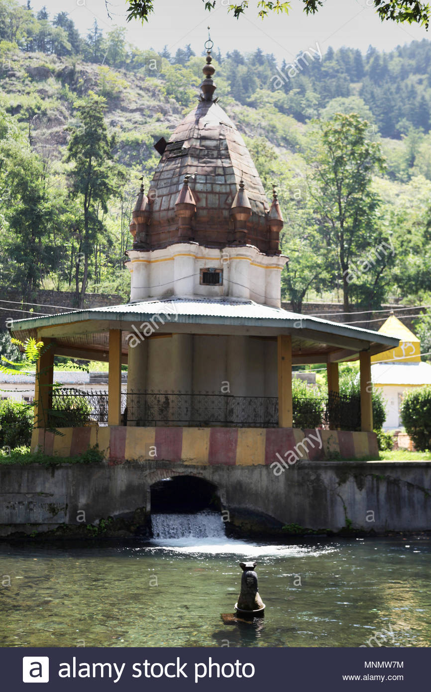 Pilgrimage Site And Hindu Temple Lord Shiva High Resolution Stock ...