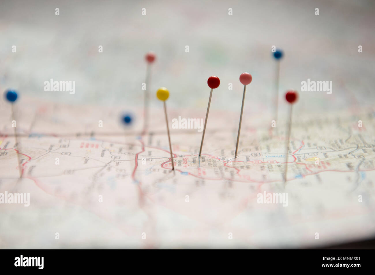 Planning map hi-res stock photography and images - Alamy