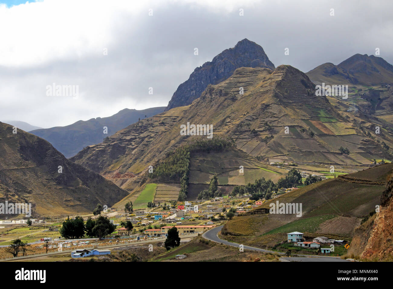 Ecuador village hi-res stock photography and images - Alamy