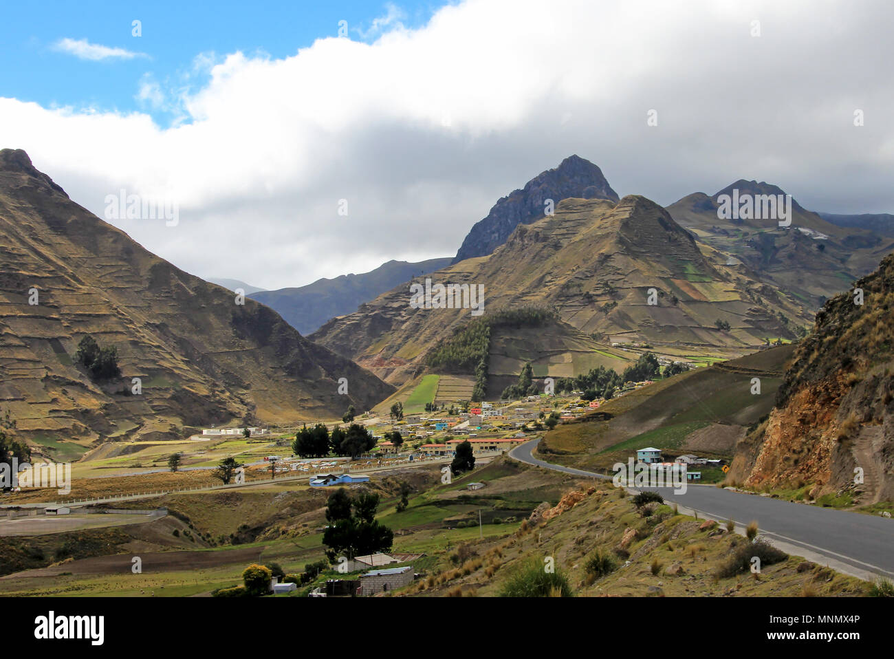 Ecuador village hi-res stock photography and images - Alamy
