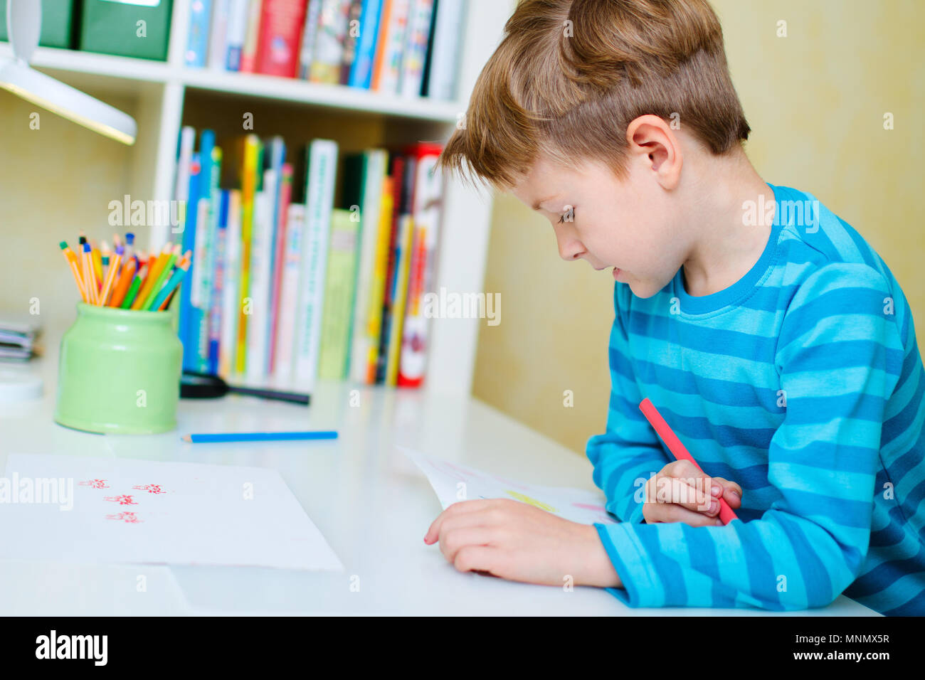 Studying drawing hi-res stock photography and images - Alamy