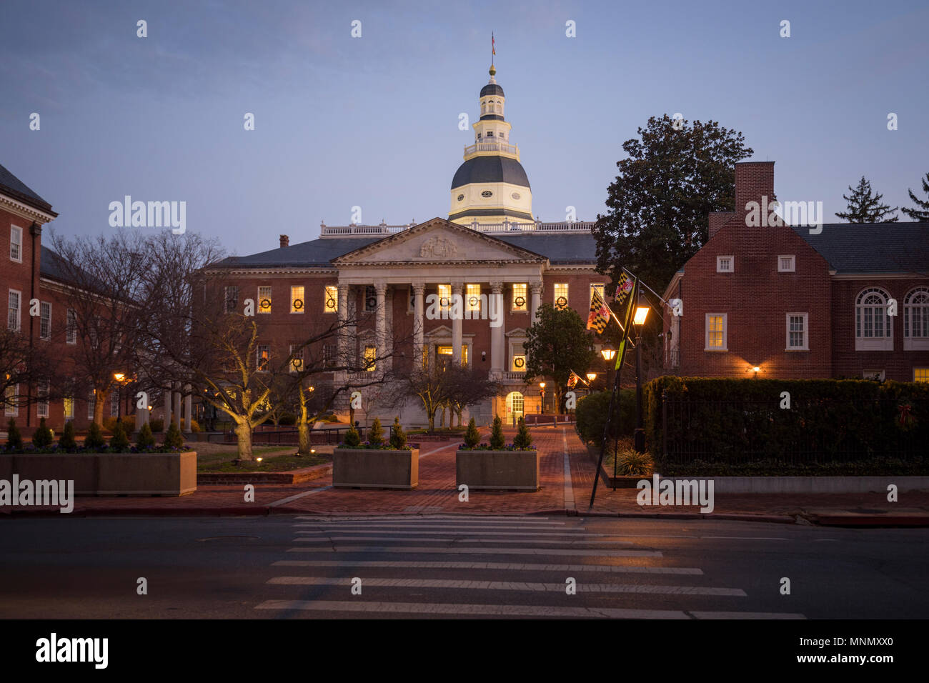 Annapolis state house hi-res stock photography and images - Alamy