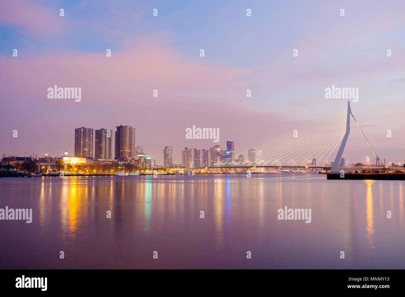 Rotterdam river overcast hi-res stock photography and images - Alamy
