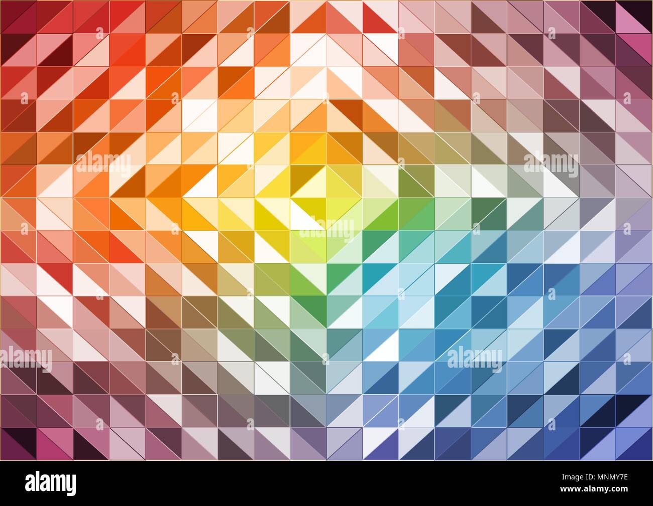 Background with colorful geometric elements. Vector illustration Stock ...