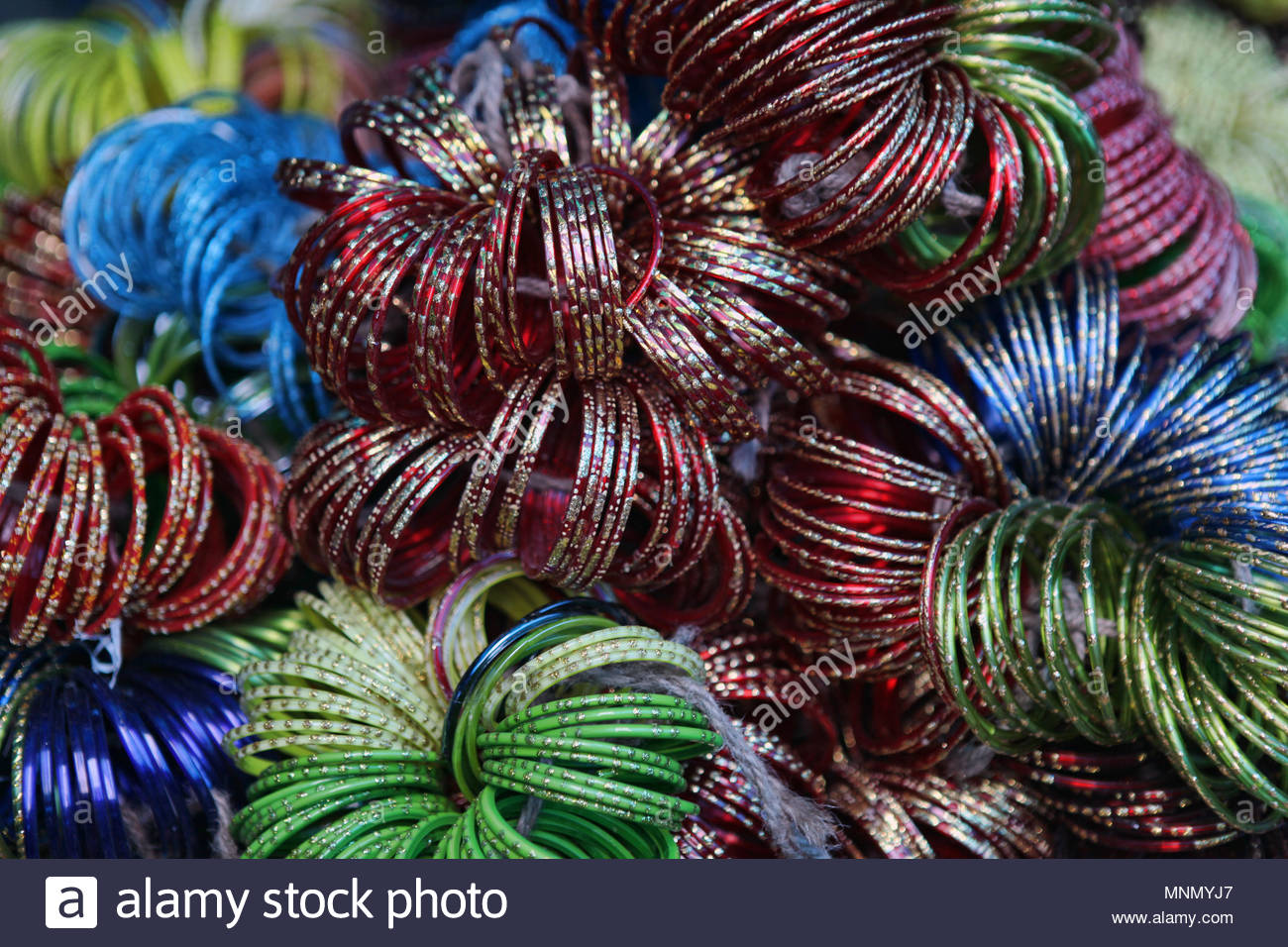 Glass Bangles High Resolution Stock Photography and Images - Alamy