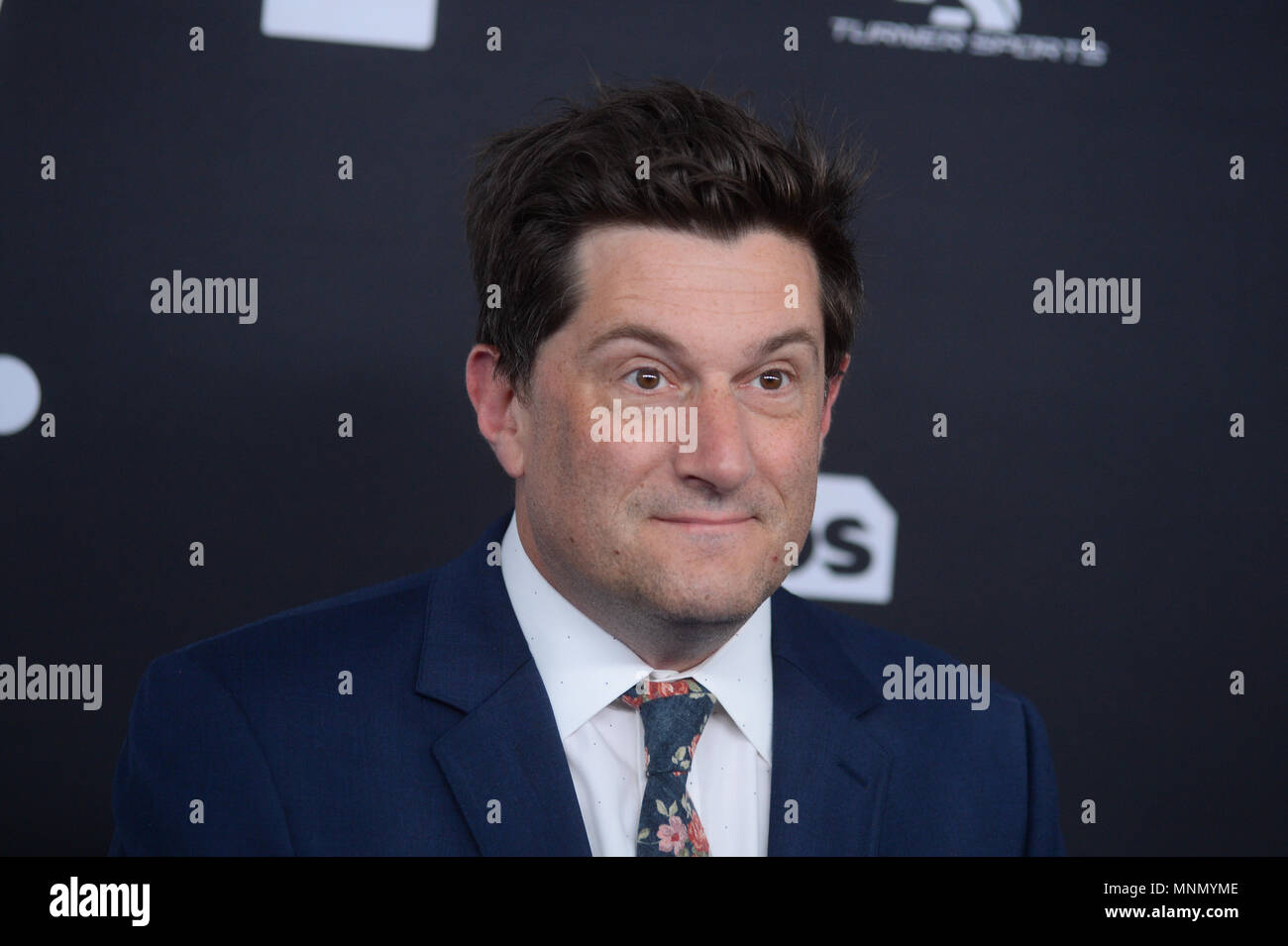 Michael Showalter attends the 2018 Turner Upfront at One Penn Plaza on ...