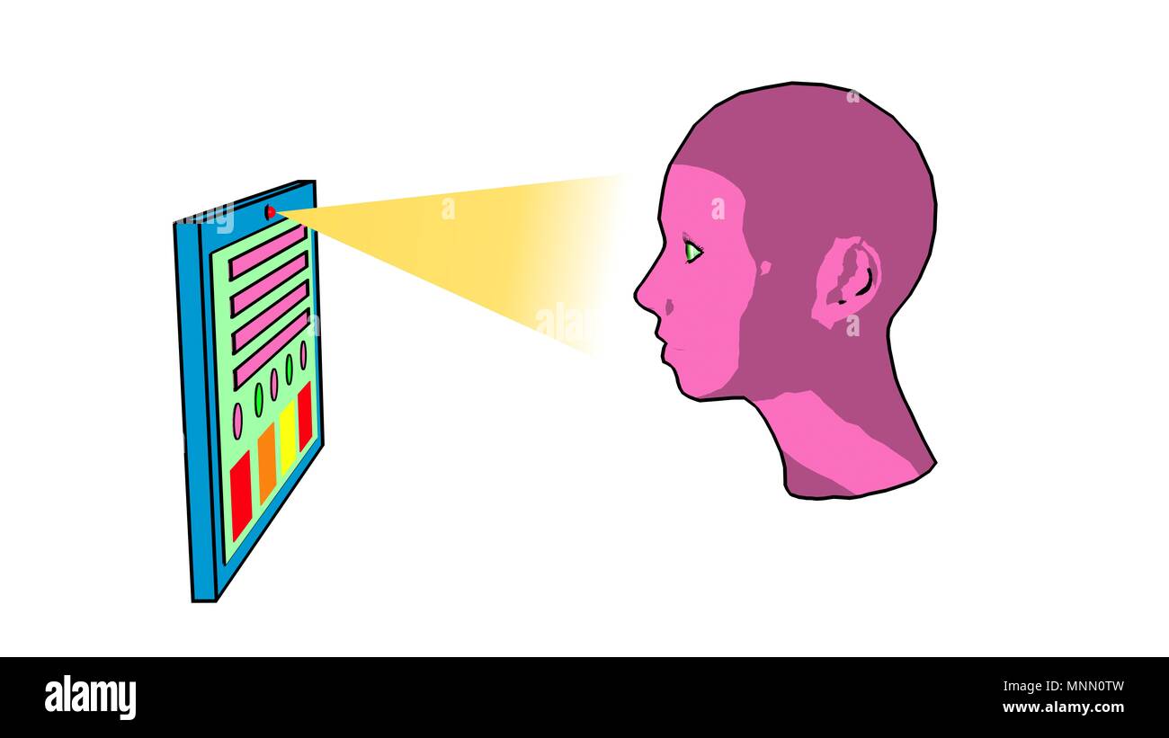 Face recognition , biometric verification and scanning from tablet ...