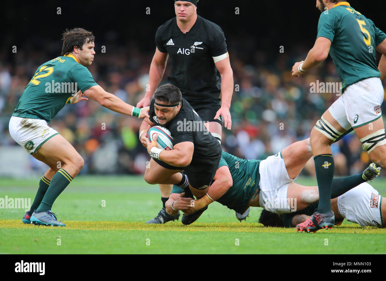 CAPE TOWN, SOUTH AFRICA - Saturday 7 October 2017, Kane Hames of New ...