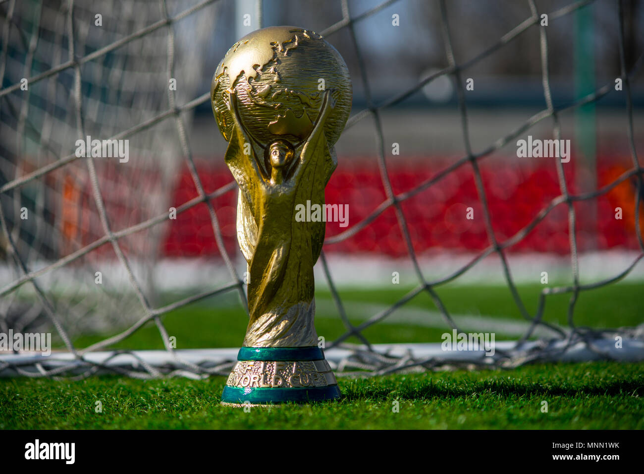 Qatar world cup trophy hi-res stock photography and images - Alamy