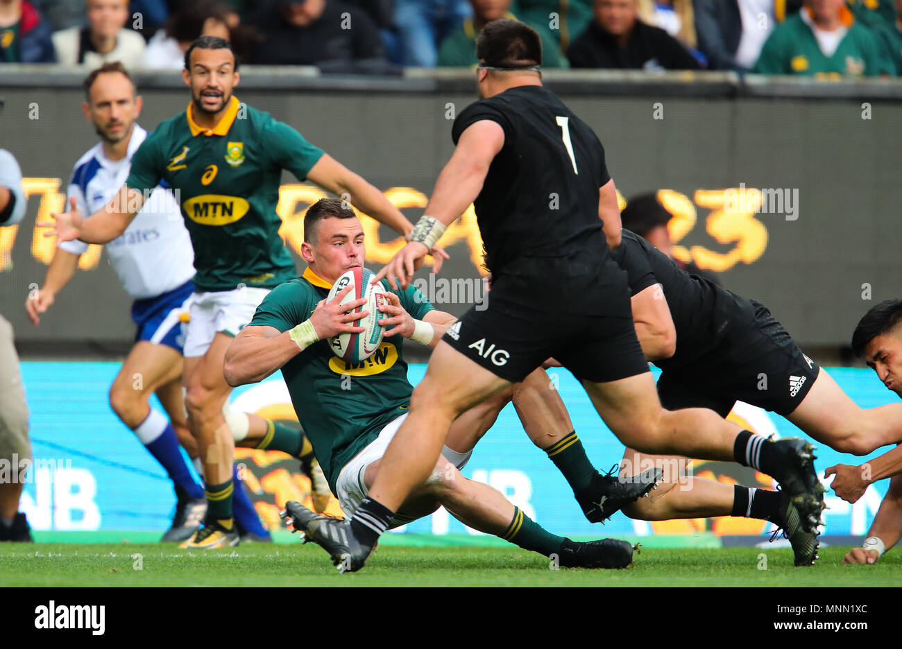 CAPE TOWN, SOUTH AFRICA - Saturday 7 October 2017, Jesse Kriel of South ...