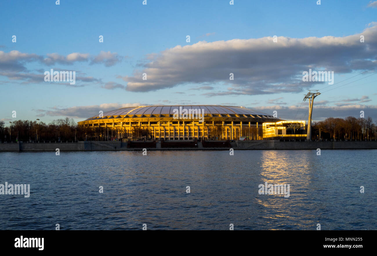 World cup soccer stadium night hi-res stock photography and images - Alamy