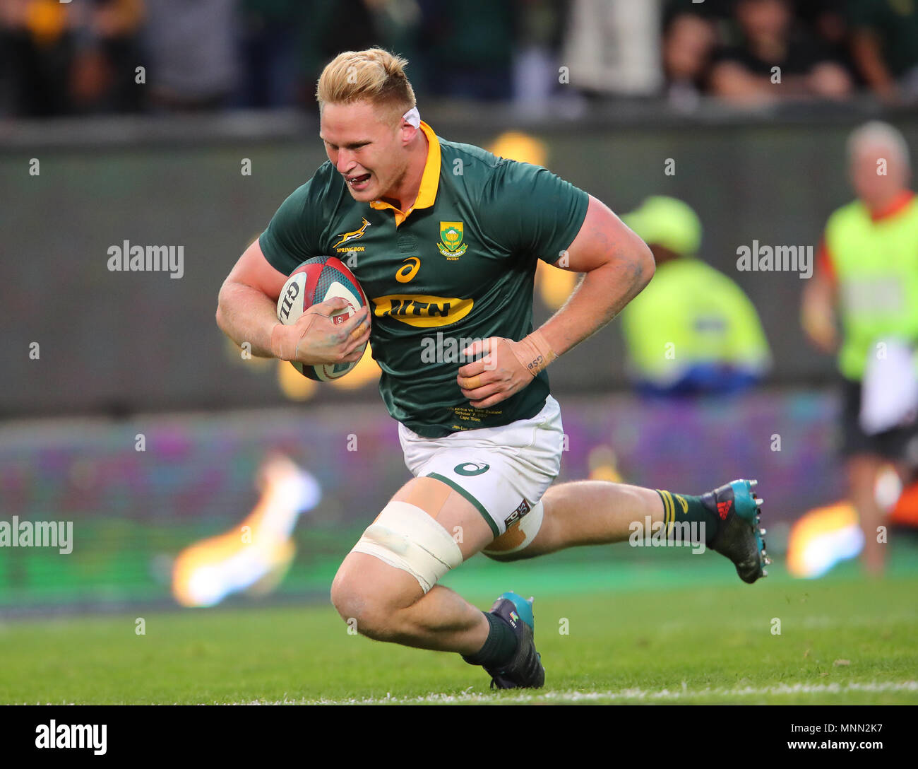 CAPE TOWN, SOUTH AFRICA - Saturday 7 October 2017, Jean-Luc du Preez of ...
