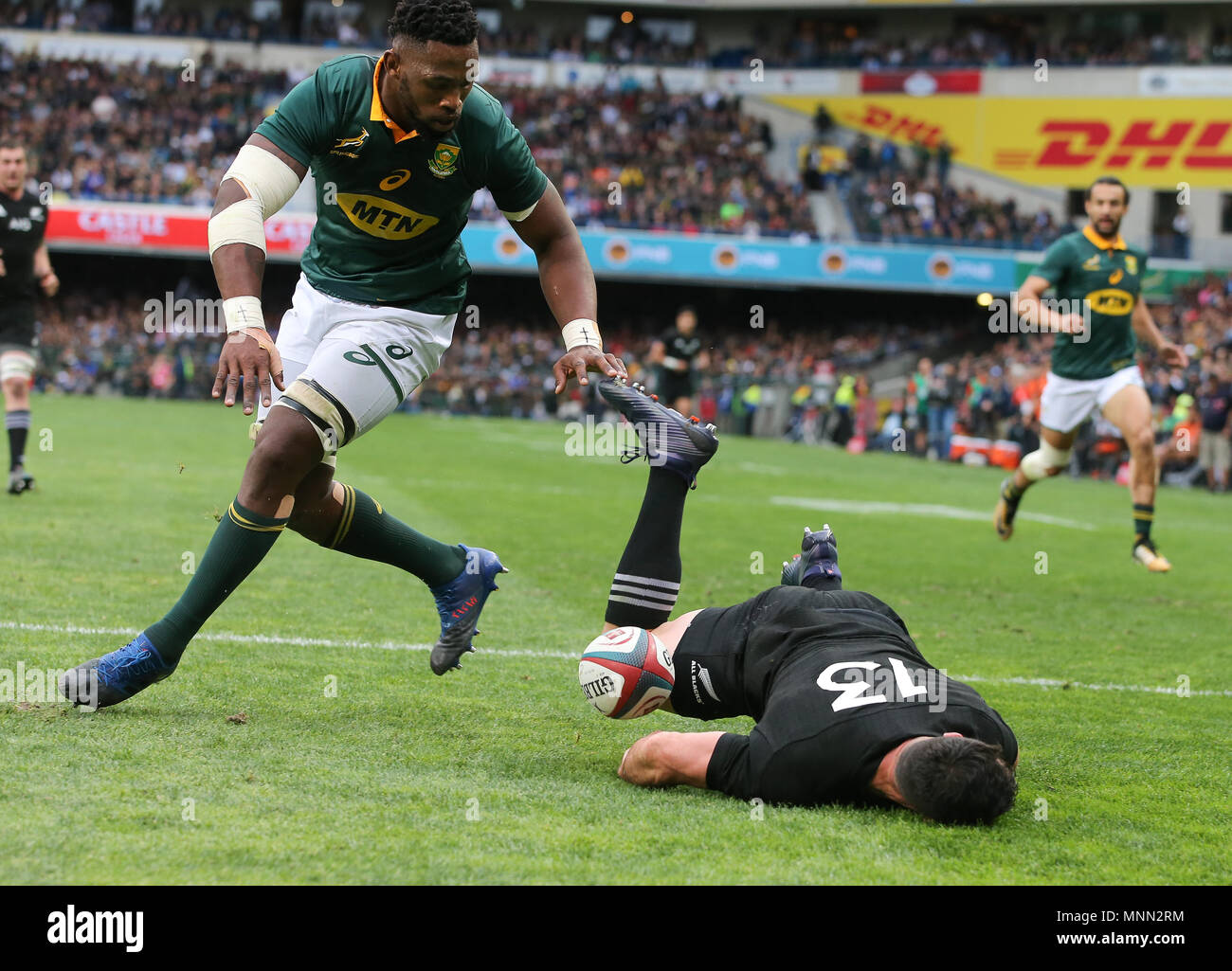 CAPE TOWN, SOUTH AFRICA - Saturday 7 October 2017, Ryan Crotty of New ...