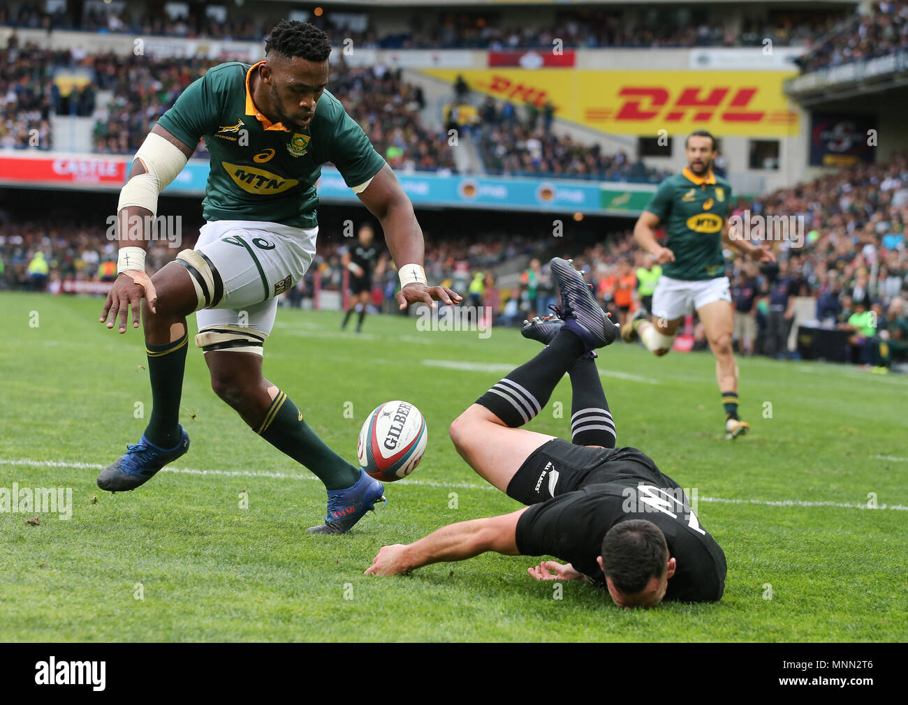 CAPE TOWN, SOUTH AFRICA - Saturday 7 October 2017, Ryan Crotty of New ...