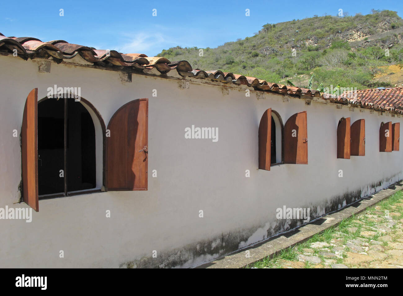 Old colonial town of Barichara, Santander, Colombia Stock Photo - Alamy
