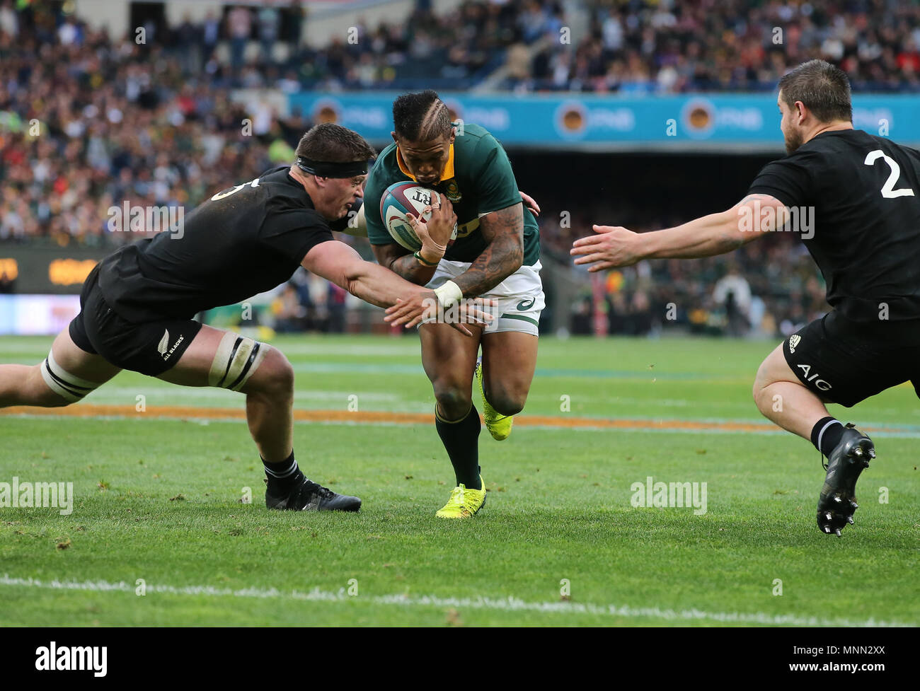CAPE TOWN, SOUTH AFRICA - Saturday 7 October 2017, Elton Jantjies of ...