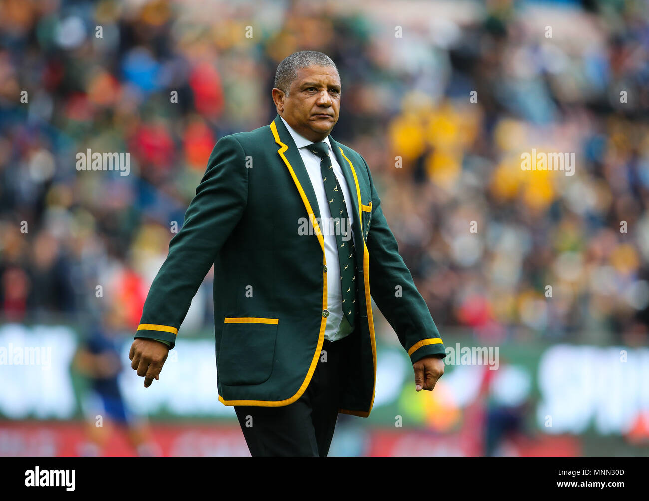 CAPE TOWN, SOUTH AFRICA - Saturday 7 October 2017, South African coach ...