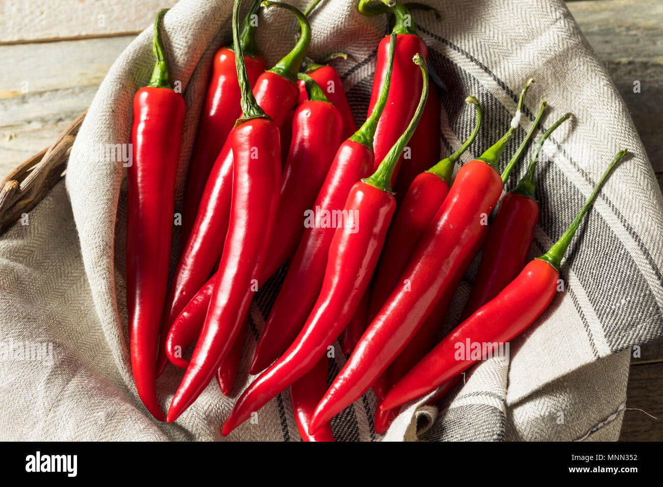 Red finger pepper hi-res stock photography and images - Alamy
