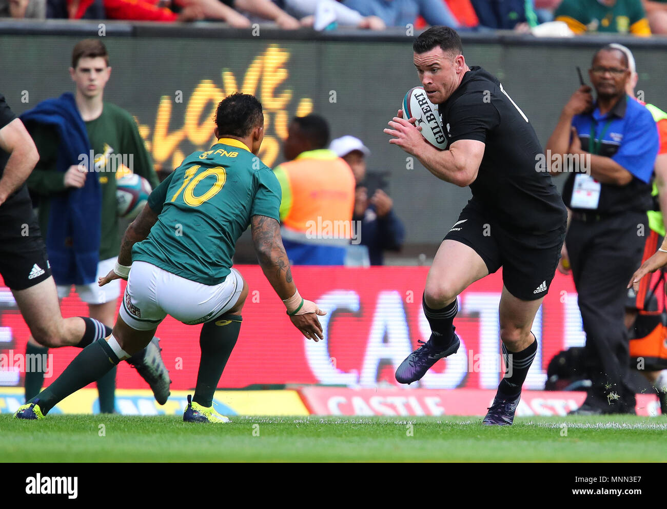 CAPE TOWN, SOUTH AFRICA - Saturday 7 October 2017, Ryan Crotty of New ...