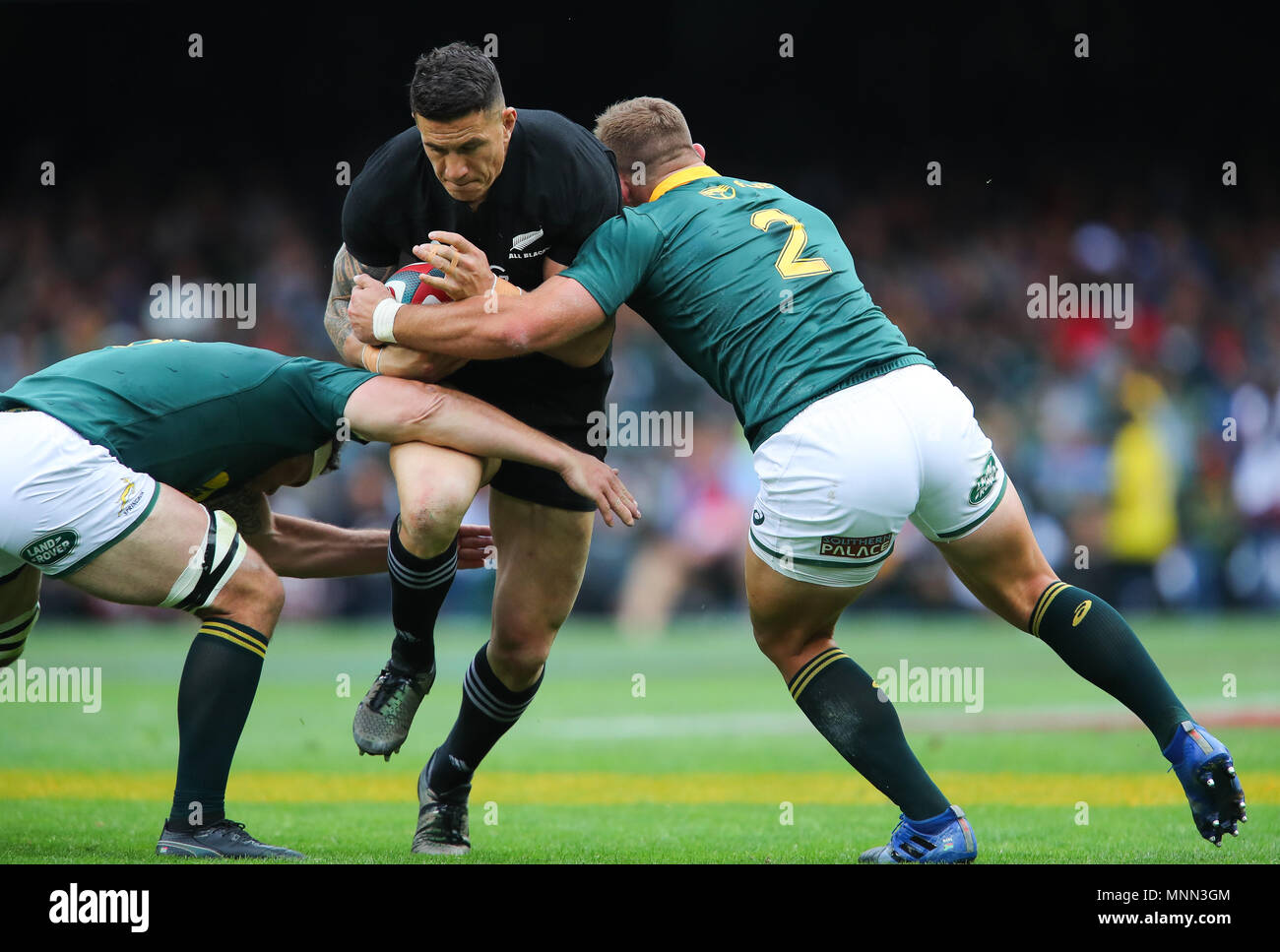 CAPE TOWN, SOUTH AFRICA - Saturday 7 October 2017, Sonny Bill Williams ...