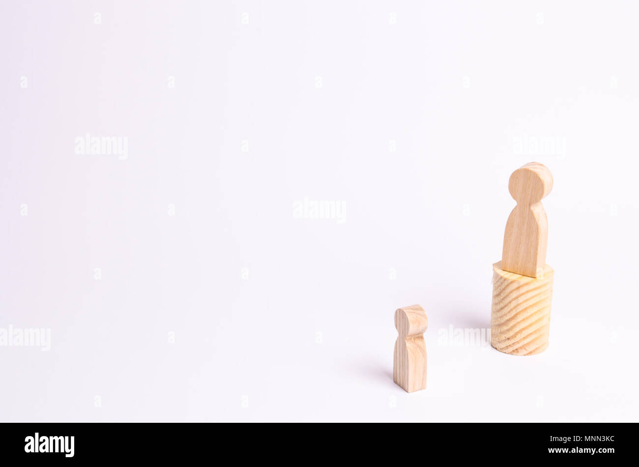 A men stands on the podium and broadcasts his thoughts and ideas to ...