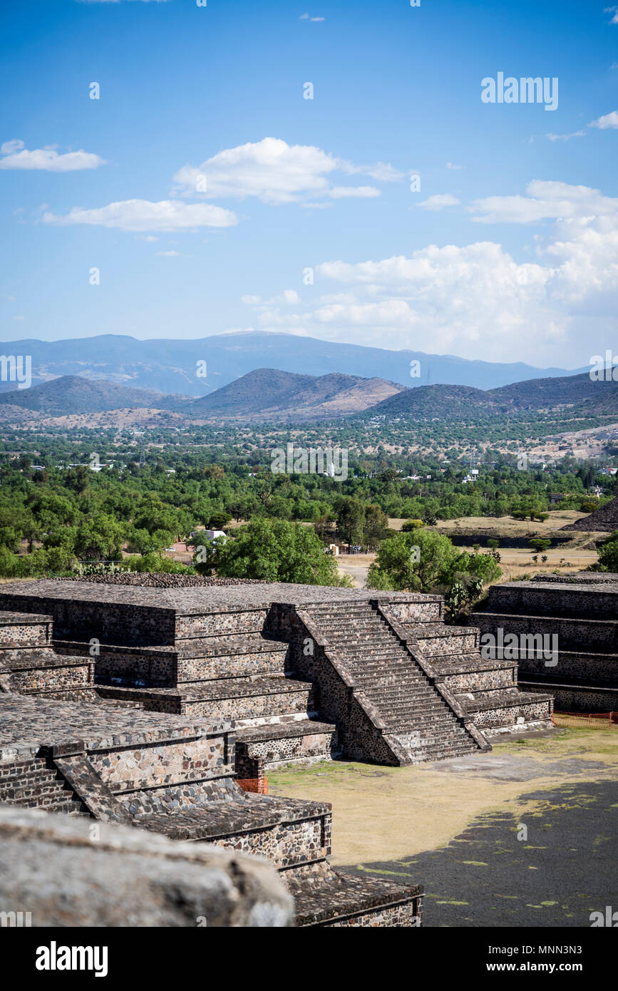Teotihuacan, former pre-Columbian city and an archaeological complex ...