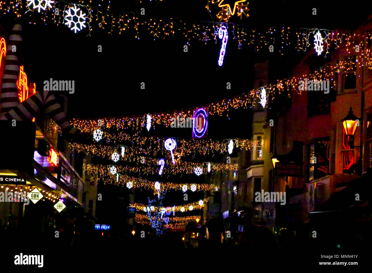 Brighton christmas lights hi-res stock photography and images - Alamy
