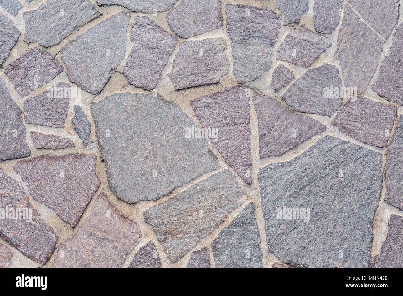 Gray stone tile. Italy walking paths Stock Photo - Alamy