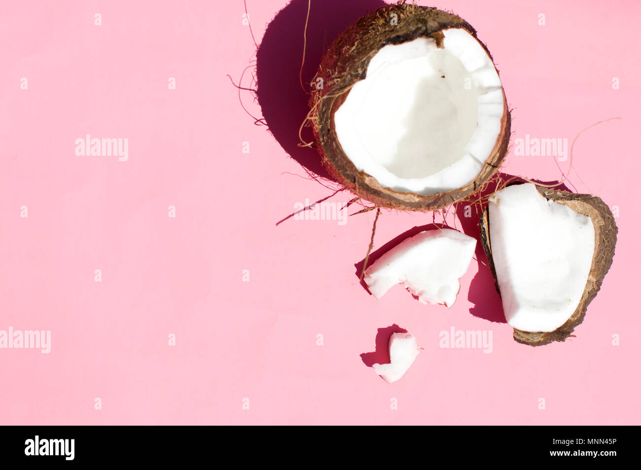 Smashed coconut hi-res stock photography and images - Alamy