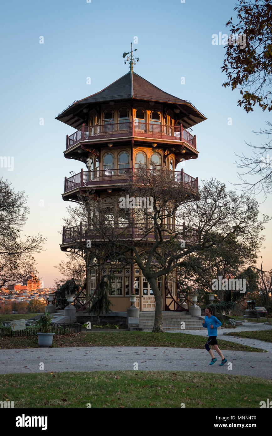 Patterson Park Pagoda, Baltimore Maryland Stock Photo - Alamy