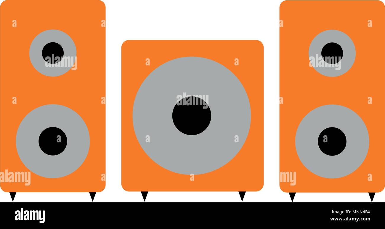 Bass speaker large Stock Vector Images - Alamy