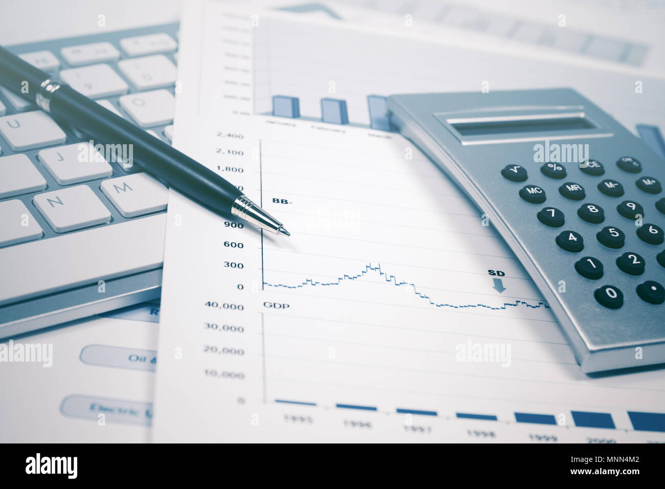 Financial accounting stock market graphs and charts analysis Stock ...