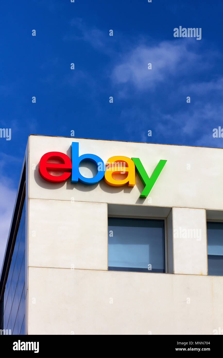 Blue sign earn money symbol hi-res stock photography and images - Alamy