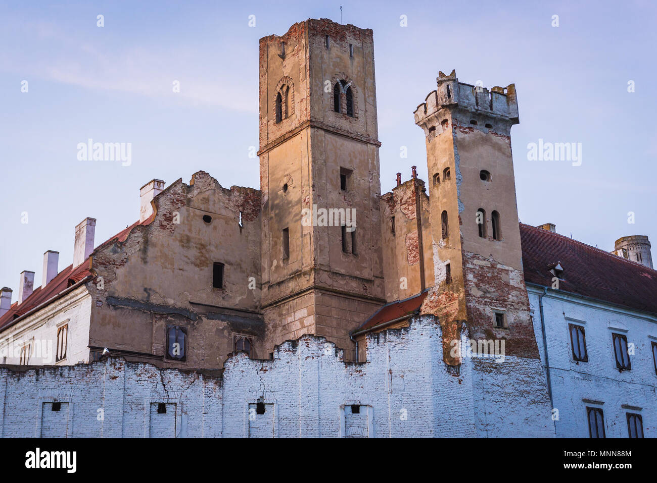 Castle in Breclav city in Czech Republic Stock Photo - Alamy