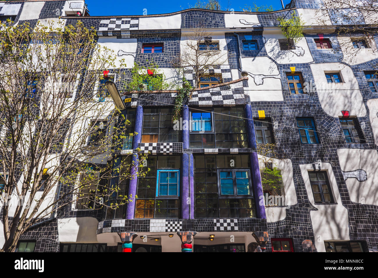 Hundertwasser building hi-res stock photography and images - Alamy