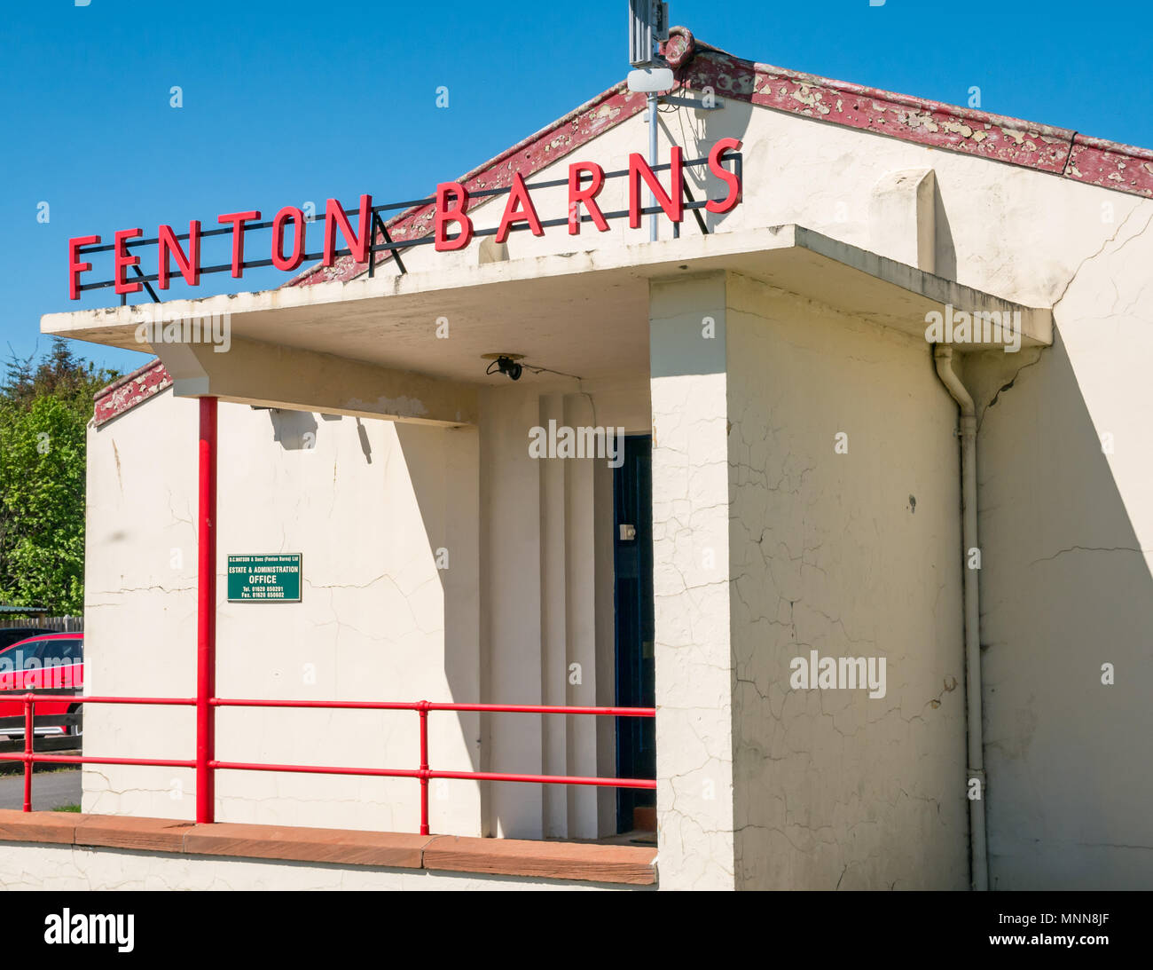 Former Royal Air Force officers mess building, Drem airfield now Fenton ...