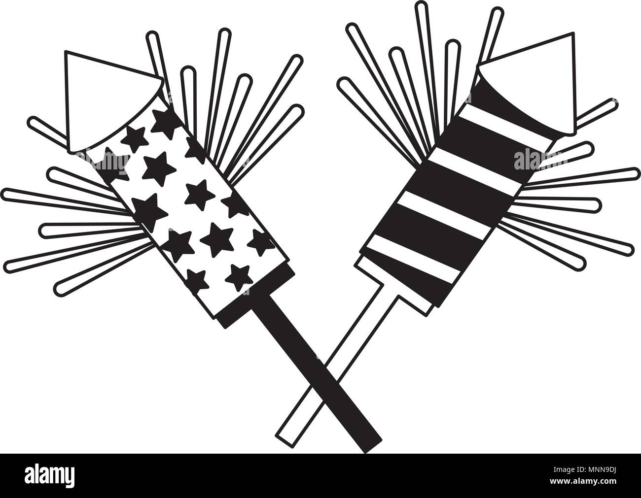 fireworks rocket celebration icon Stock Vector Image & Art - Alamy