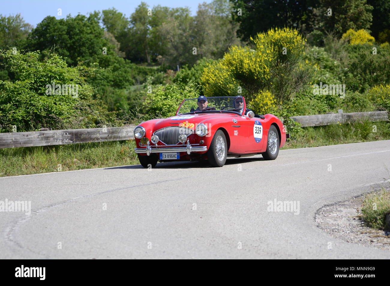 PESARO COLLE SAN BARTOLO , ITALY - MAY 17 - 2018 : AUSTIN HEAL. 100/4 ...
