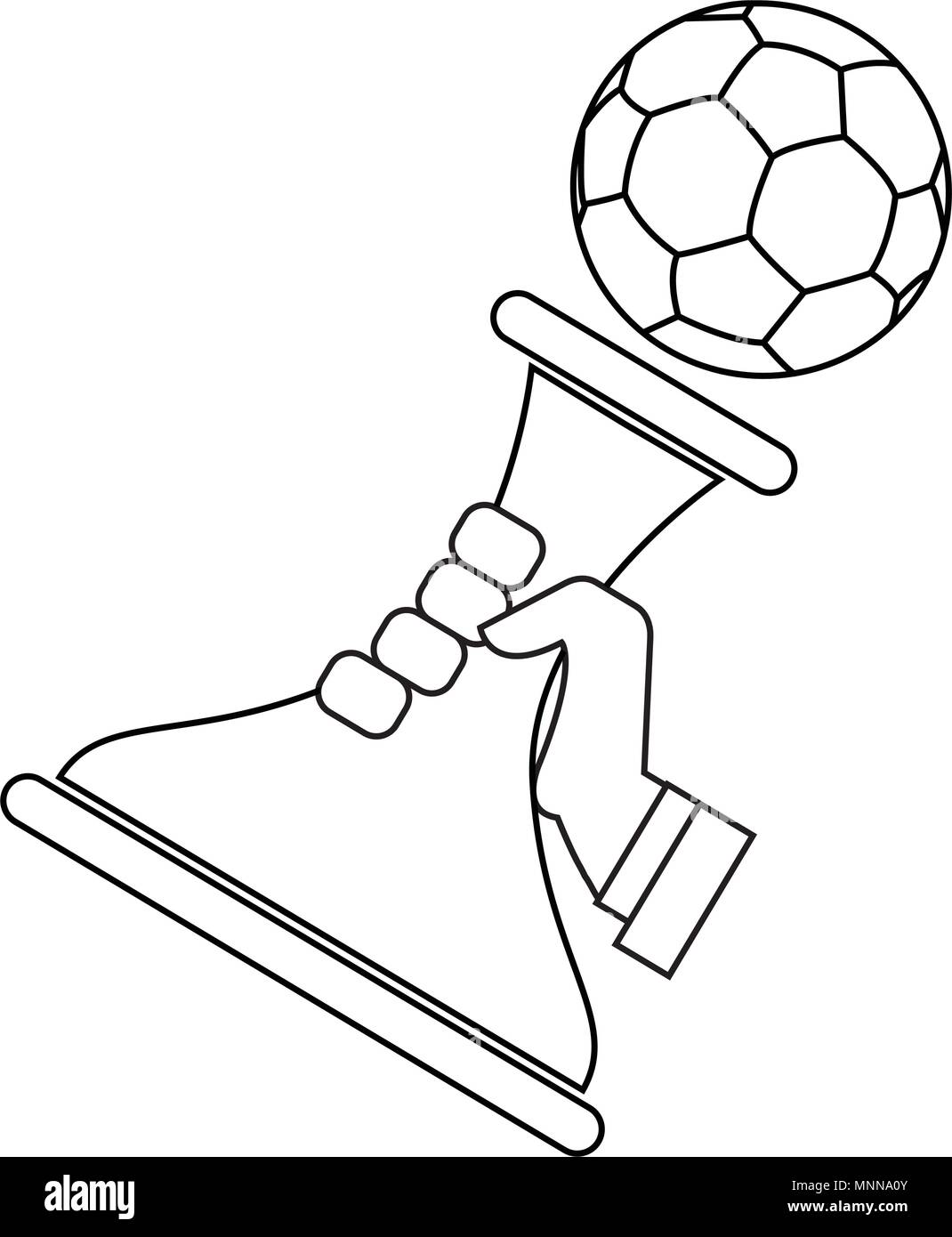 Abstract soccer object Stock Vector Image & Art - Alamy