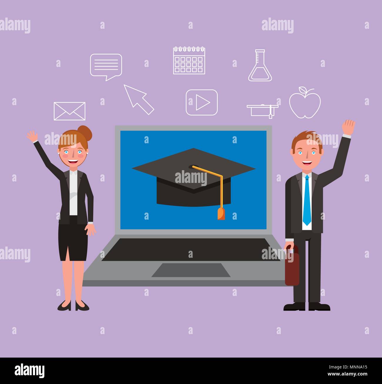 people learning education related Stock Vector Image & Art - Alamy