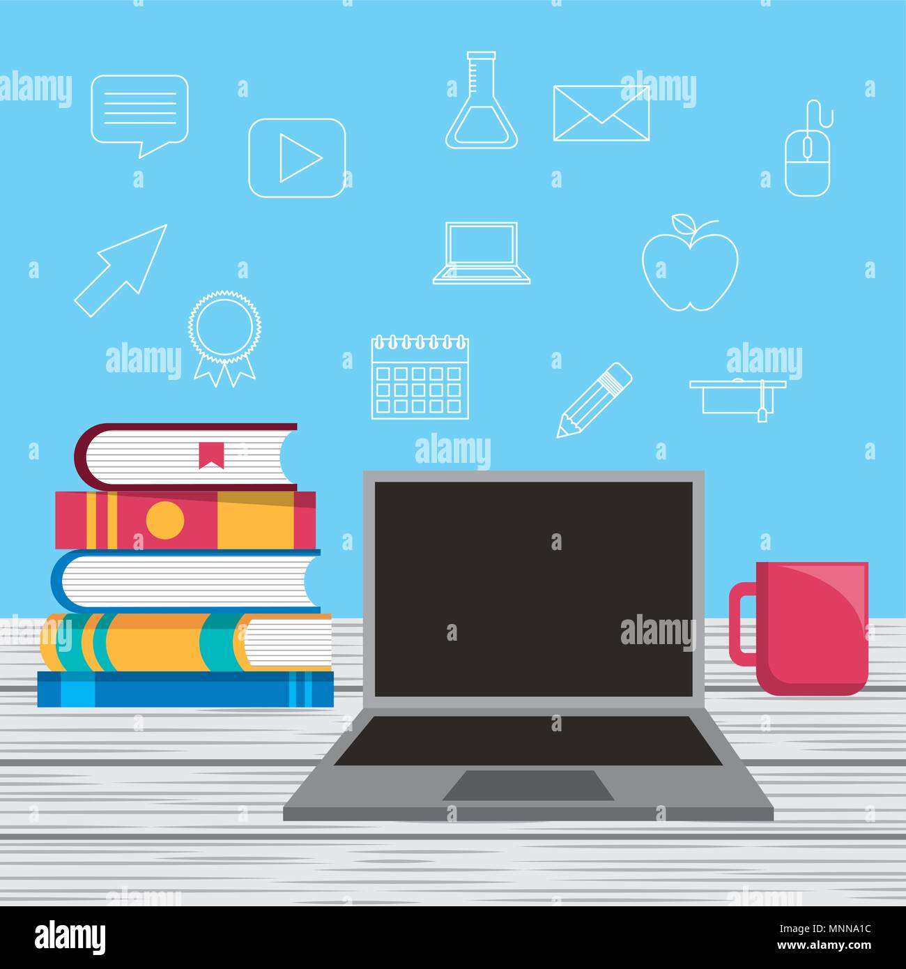 people learning education related Stock Vector Image & Art - Alamy