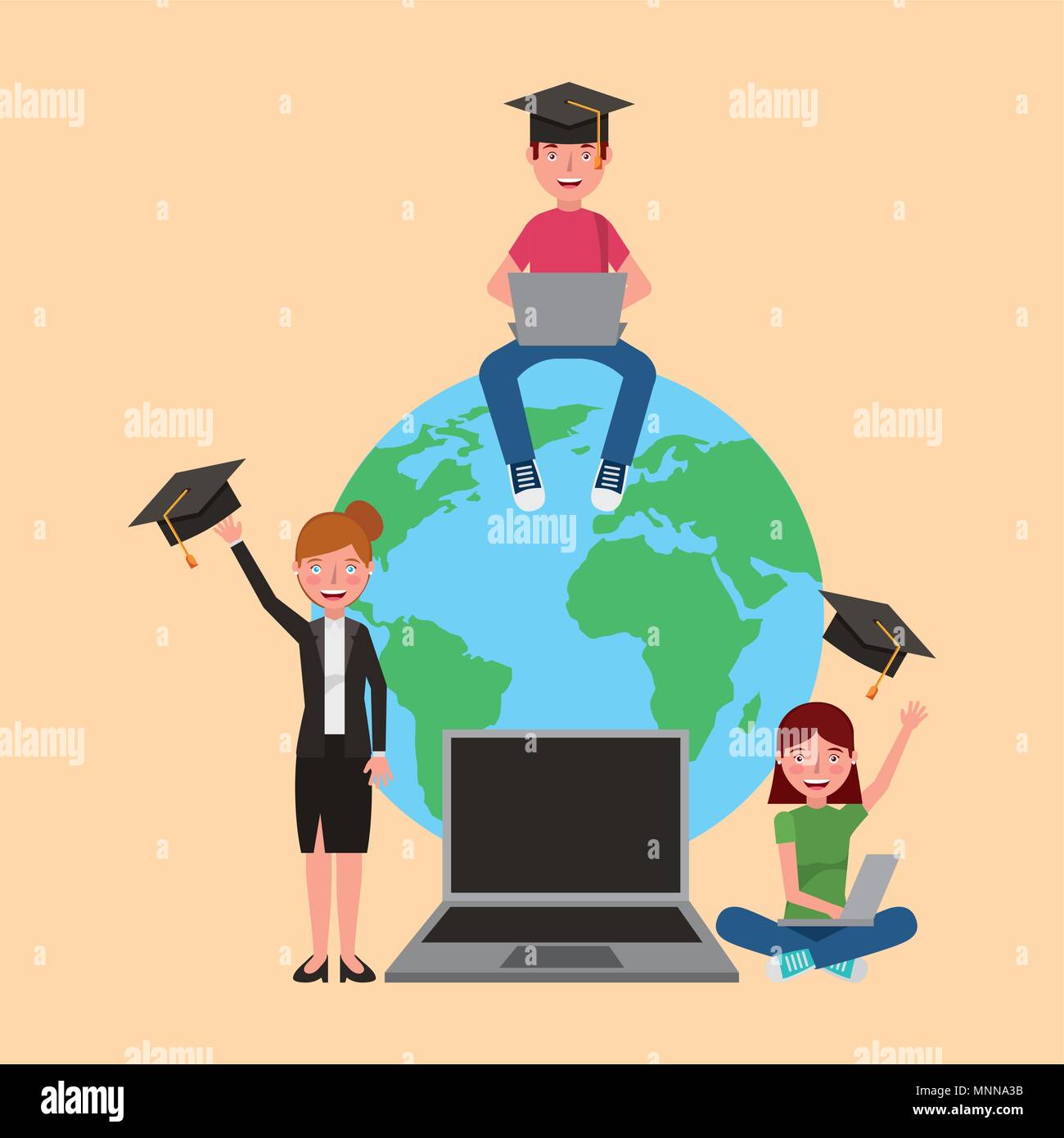 people learning education related Stock Vector Image & Art - Alamy